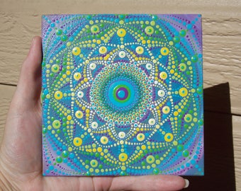 Mandala dot art | Etsy