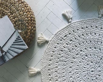 Crochet rug | Etsy