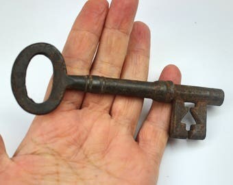 Warded lock key | Etsy