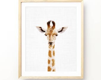 Giraffe print | Etsy
