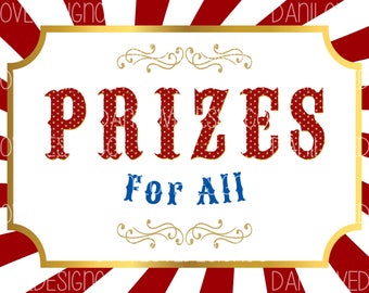 Carnival Birthday Party Carnival Sign Circus Sign Circus