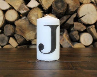 Letter candles | Etsy
