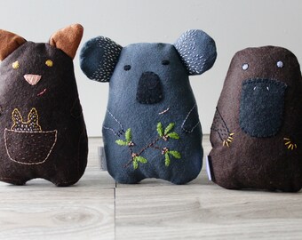 Soft stuffed animals | Etsy