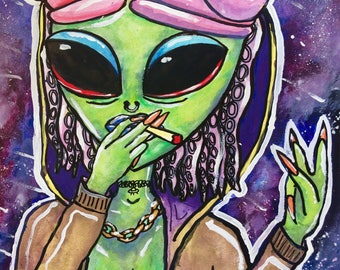 Knitted Alien Autopsy PDF Pattern