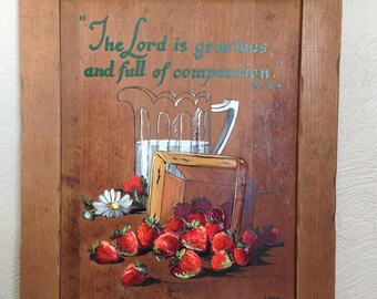 Kitchen scripture | Etsy