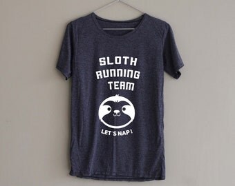 Sloth running team | Etsy