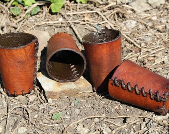 Leather tankard | Etsy