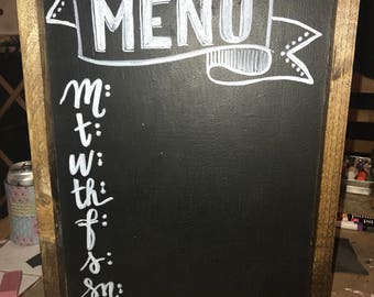 Menu board | Etsy