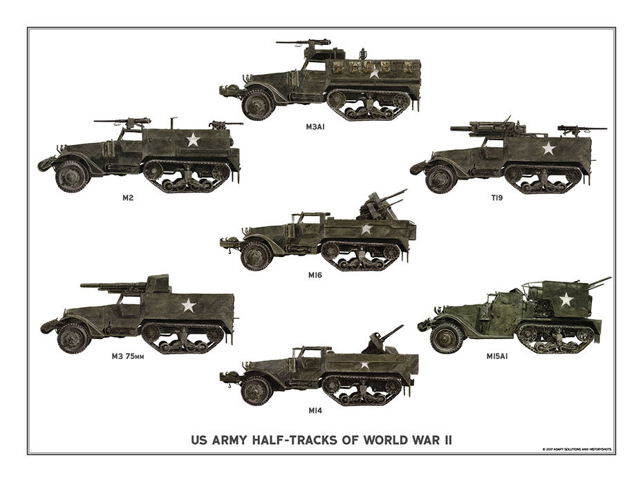 US Army Half-Tracks of World War II