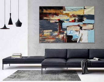 Abstract painting | Etsy