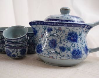 Chinese tea set | Etsy
