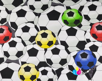 Soccer fabric | Etsy