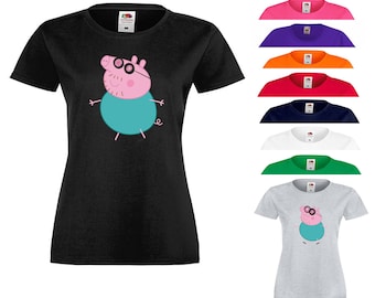 Peppa pig shirt | Etsy