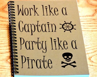 Pirate journal | Etsy