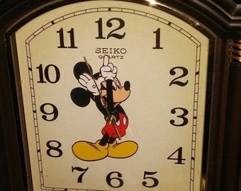 Mickey mouse clock | Etsy