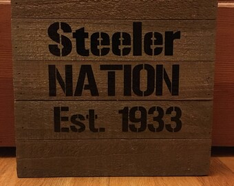 Steelers nation | Etsy