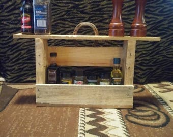 Rustic spice rack | Etsy