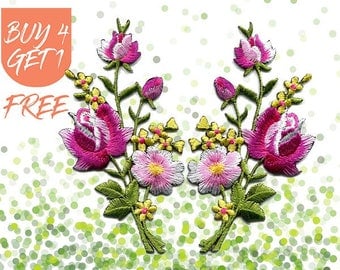 Floral patches | Etsy