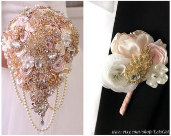 Brooch bouquet | Etsy