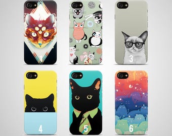 Cat phone case | Etsy
