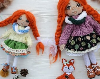Red hair doll | Etsy