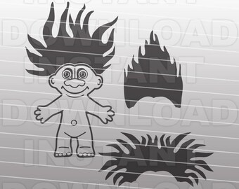 Trolls silhouette | Etsy