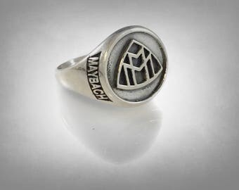 Cross Of Lorraine Magnum PI Team Ring Sterling Silver 925