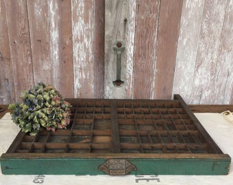 Letterpress tray | Etsy