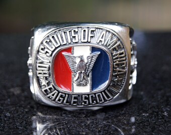 Boy scout ring | Etsy