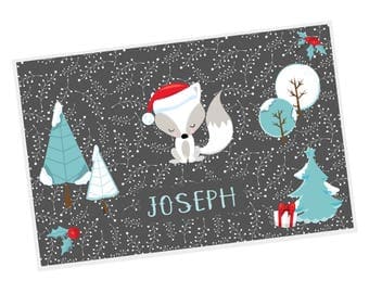 Winter placemats | Etsy