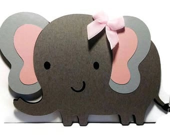 Elephant card | Etsy