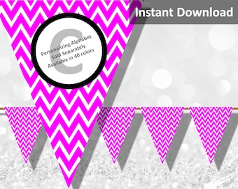 Printable Baby Shower Banner DIY Its a Girl Banner Pink