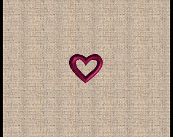 Heart embroidery | Etsy