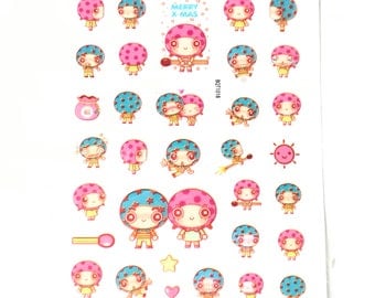 Monkey stickers | Etsy