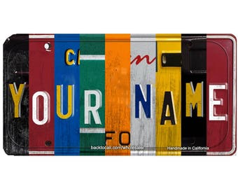 Mini license plate | Etsy