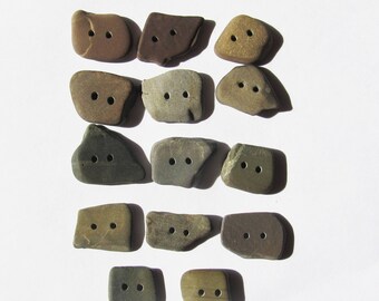 Stone buttons | Etsy