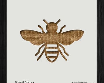 Bee stencil | Etsy
