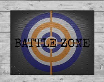 Nerf gun target | Etsy