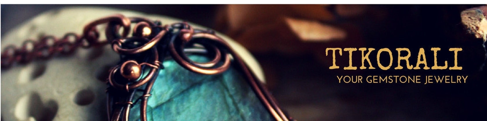 High-quality artisan jewelry. Metalsmith and wire wrap by TiKorali