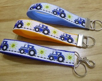 Tractor keychain | Etsy