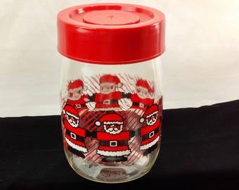 Christmas candy jar | Etsy