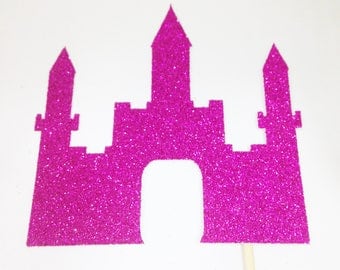 Castle cake topper | Etsy