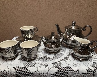 12 piece tea set | Etsy