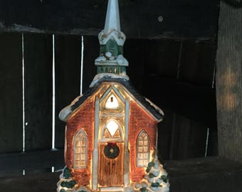 Ceramic church | Etsy