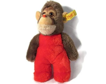 Vintage Stuffed Toy Monkeys | Etsy