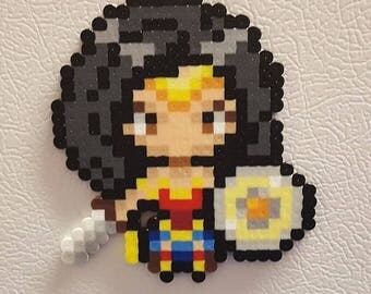 PerlPop 8 bit pixel style bead art by PerlPop on Etsy