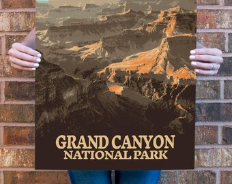 Grand canyon poster | Etsy