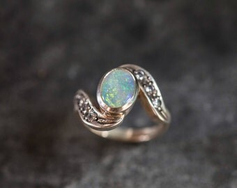Opal rings | Etsy
