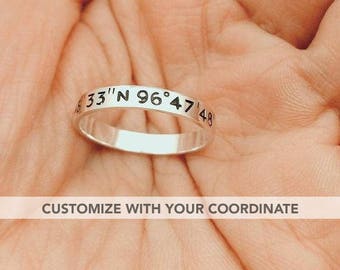 couples coordinate rings long distance relationship ring