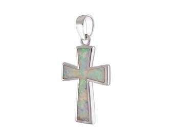 Opal cross | Etsy
